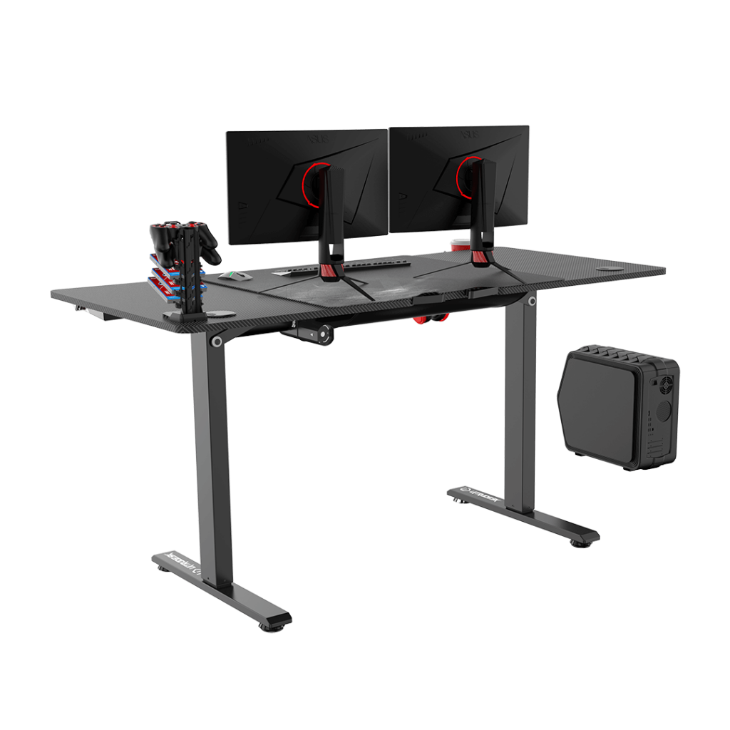 Ultradesk LEVEL V2 - Gaming desk with electric height adjustment