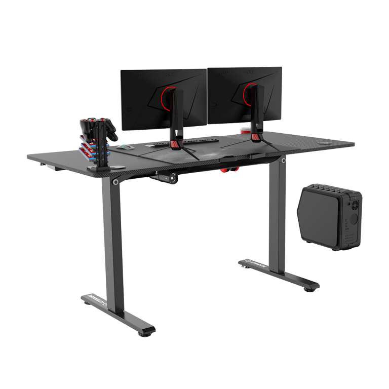 Ultradesk LEVEL V2 - Gaming desk with electric height adjustment