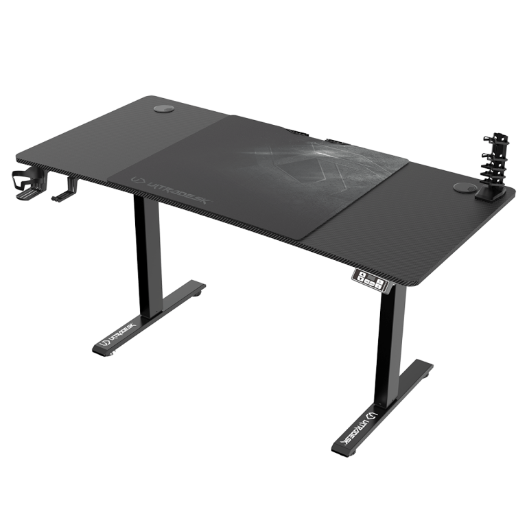 Ultradesk LEVEL V2 - Gaming desk with electric height adjustment