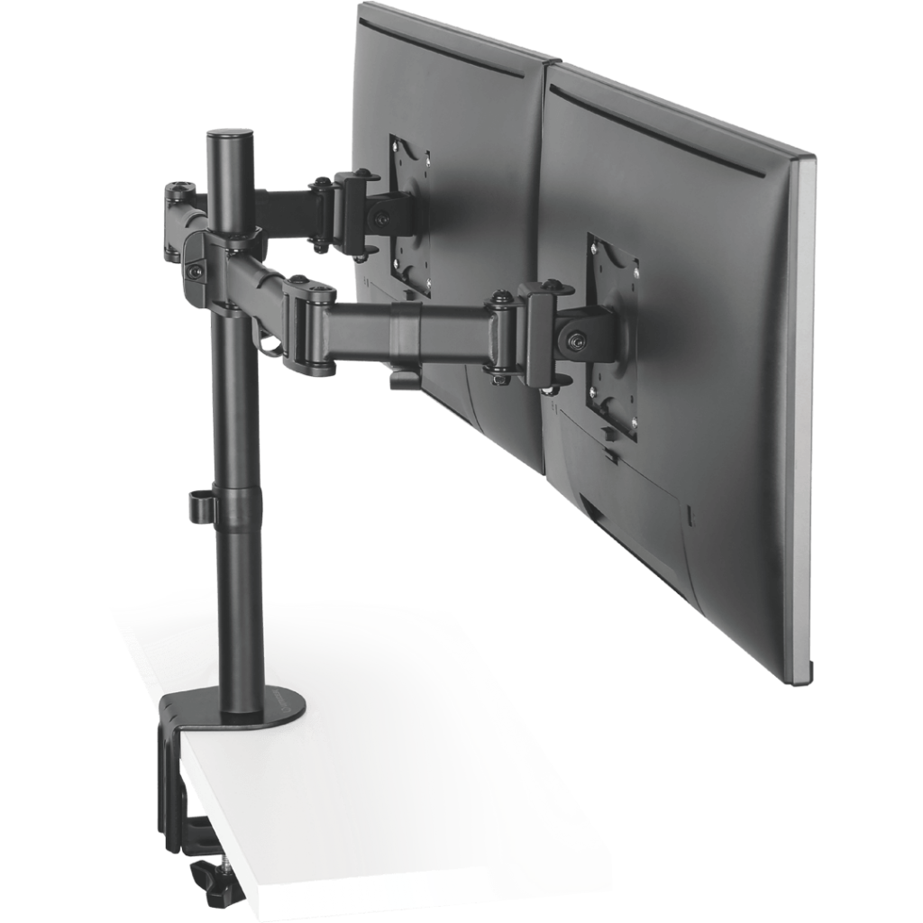 Ultradesk SKELETON DOUBLE - Holder for 2 monitors with many settings