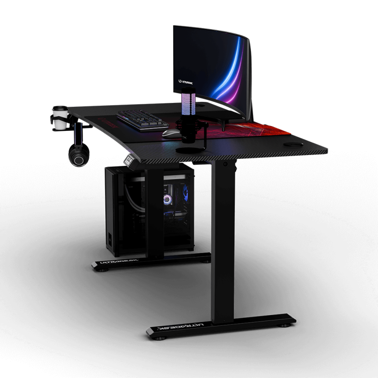 Ultradesk LEVEL V2 - Gaming desk with electric height adjustment