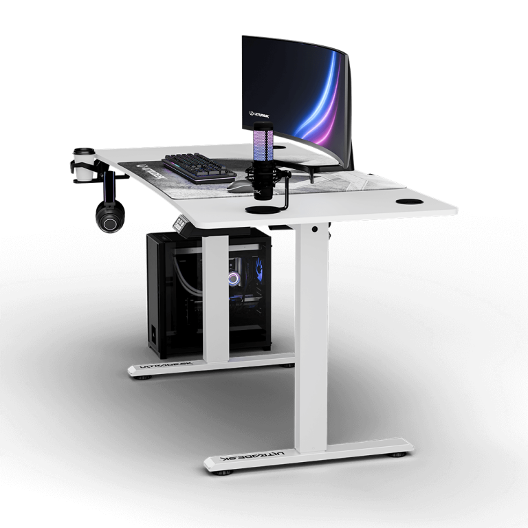 Ultradesk LEVEL V2 - Gaming desk with electric height adjustment