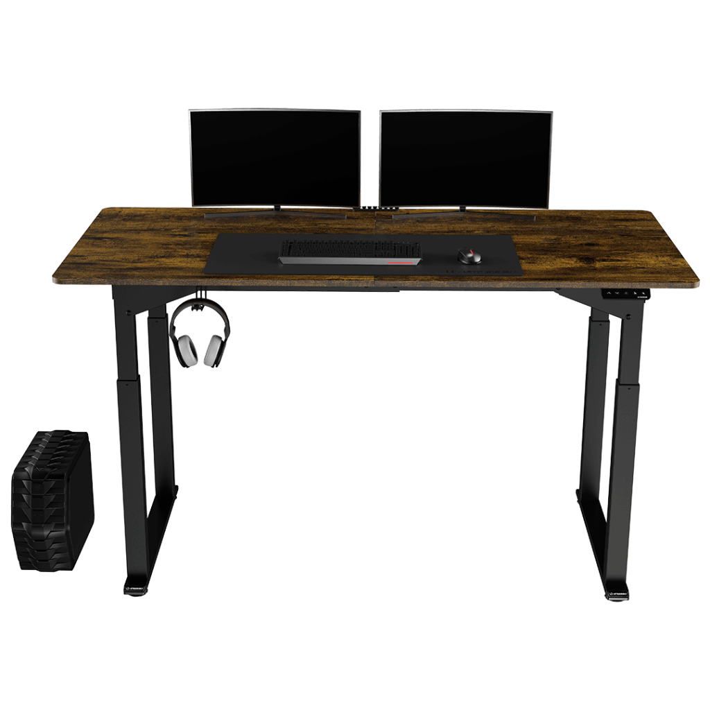 Ultradesk UPLIFT - Large computer desk with electric height adjustment