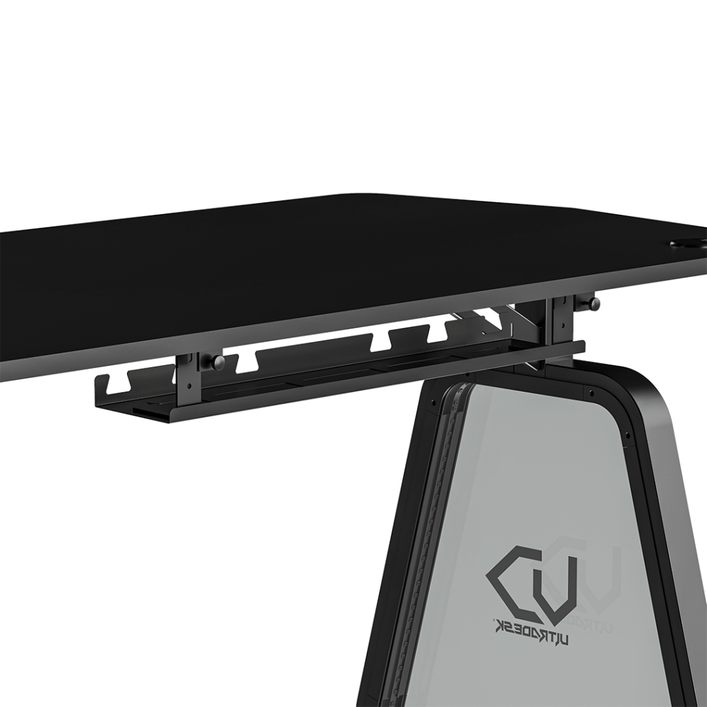 Ultradesk BOOSTER - Gaming Desk with LED RGB Prismatic, Extensions