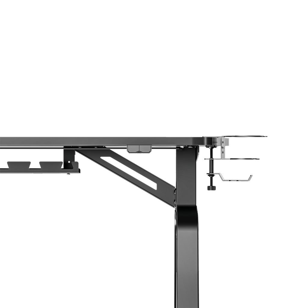 Ultradesk BOOSTER - Gaming Desk with LED RGB Prismatic, Extensions