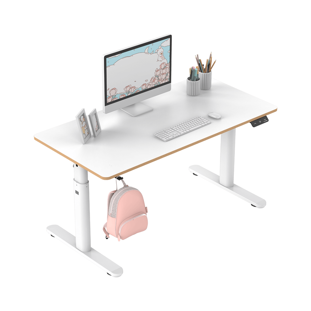 Ultradesk PULSAR - Small computer desk with electric height adjustment