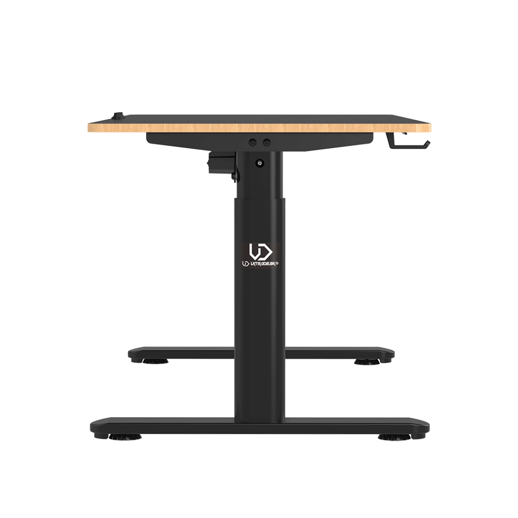 Ultradesk PULSAR - Small computer desk with electric height adjustment