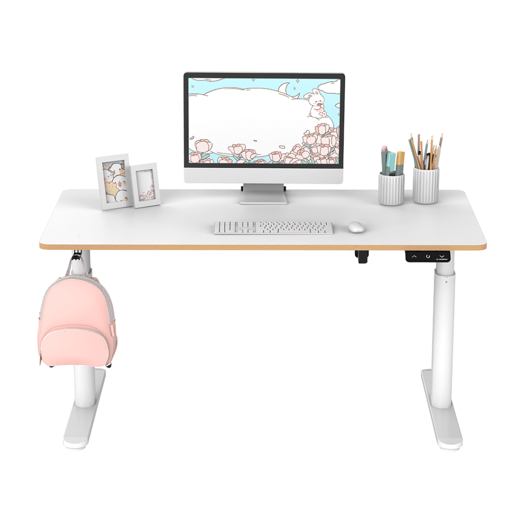 Ultradesk PULSAR - Small computer desk with electric height adjustment