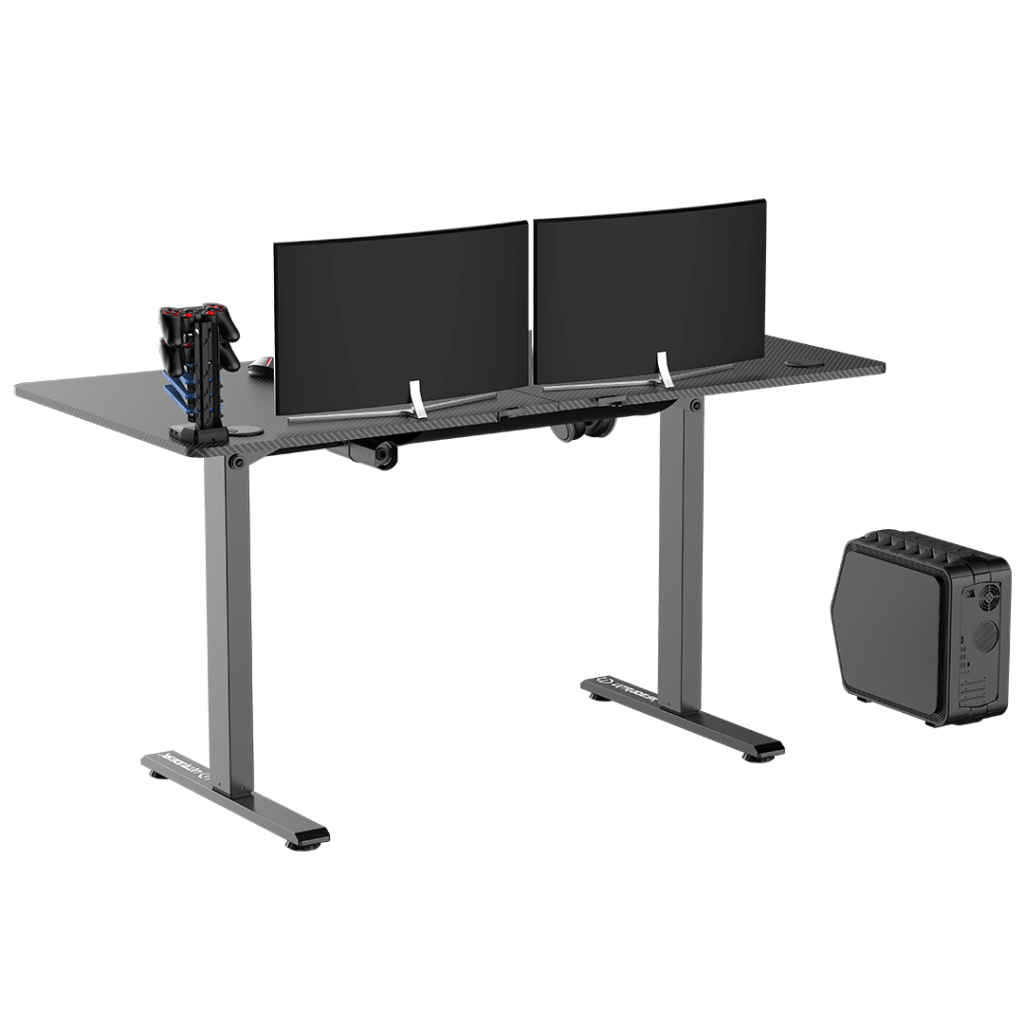Ultradesk LEVEL V2 - Gaming desk with electric height adjustment