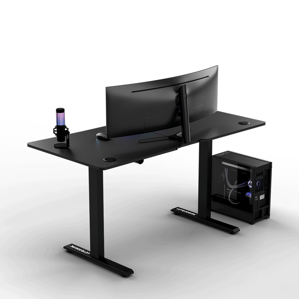 Ultradesk LEVEL V2 - Gaming desk with electric height adjustment