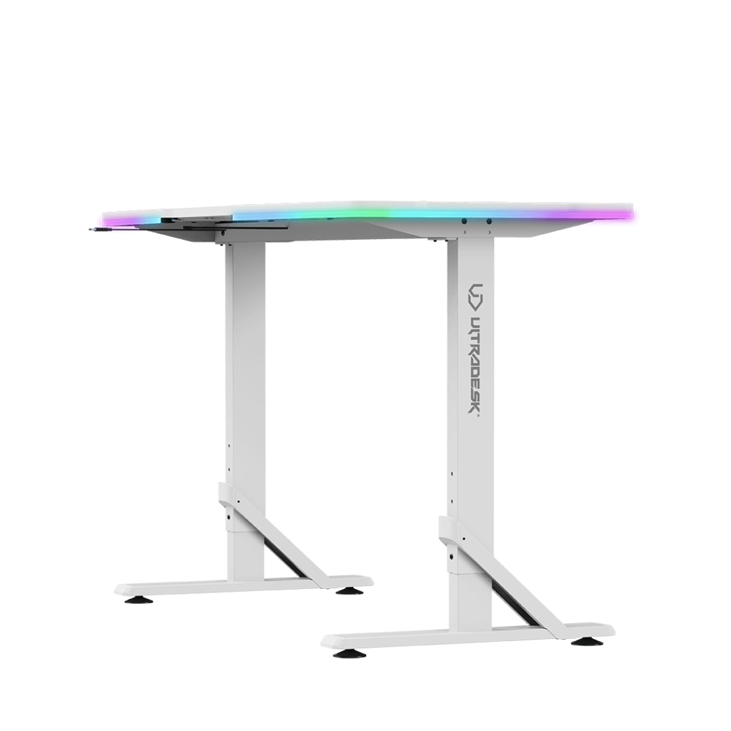 Ultradesk IRON - Innovative computer desk with LED RGB Prismatic