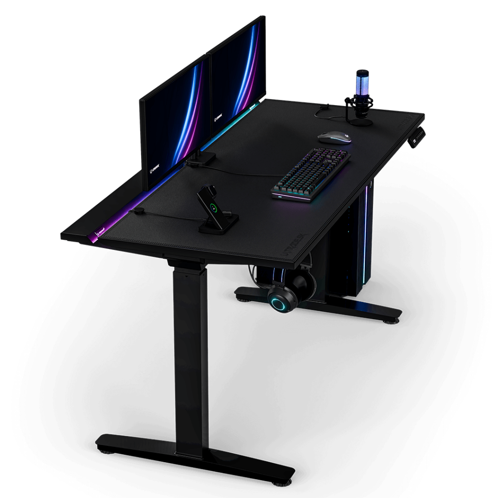 Ultradesk VORTEX - Top gaming desk with expanded features
